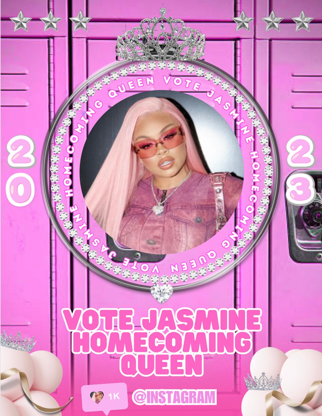 Homecoming Election Canva Template , Editable Digital Download - Etsy
