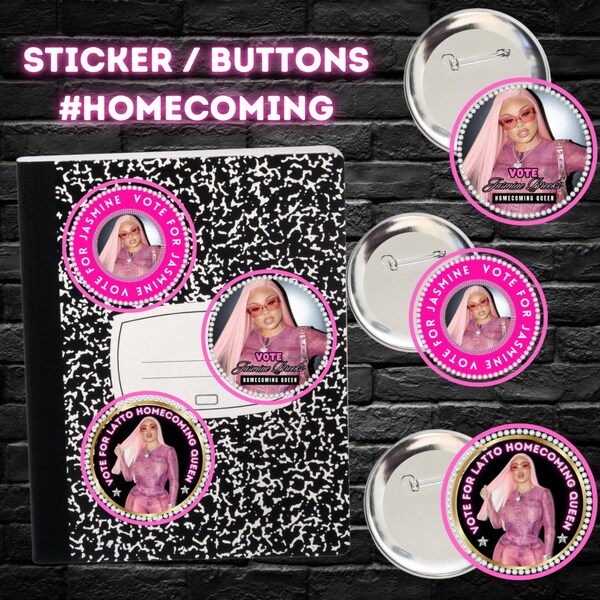 Homecoming Stickers - Etsy