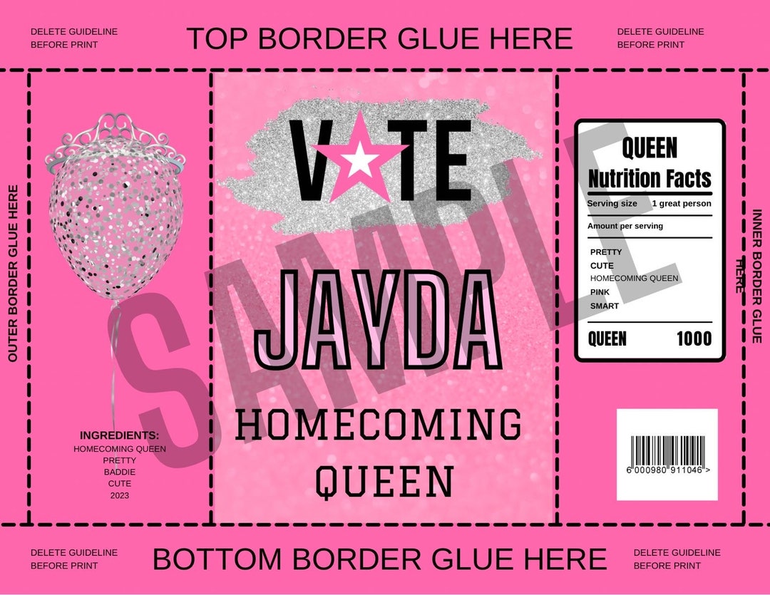 Election Campaign Chip Bag Design , Class Voting Chip Bag Design ...