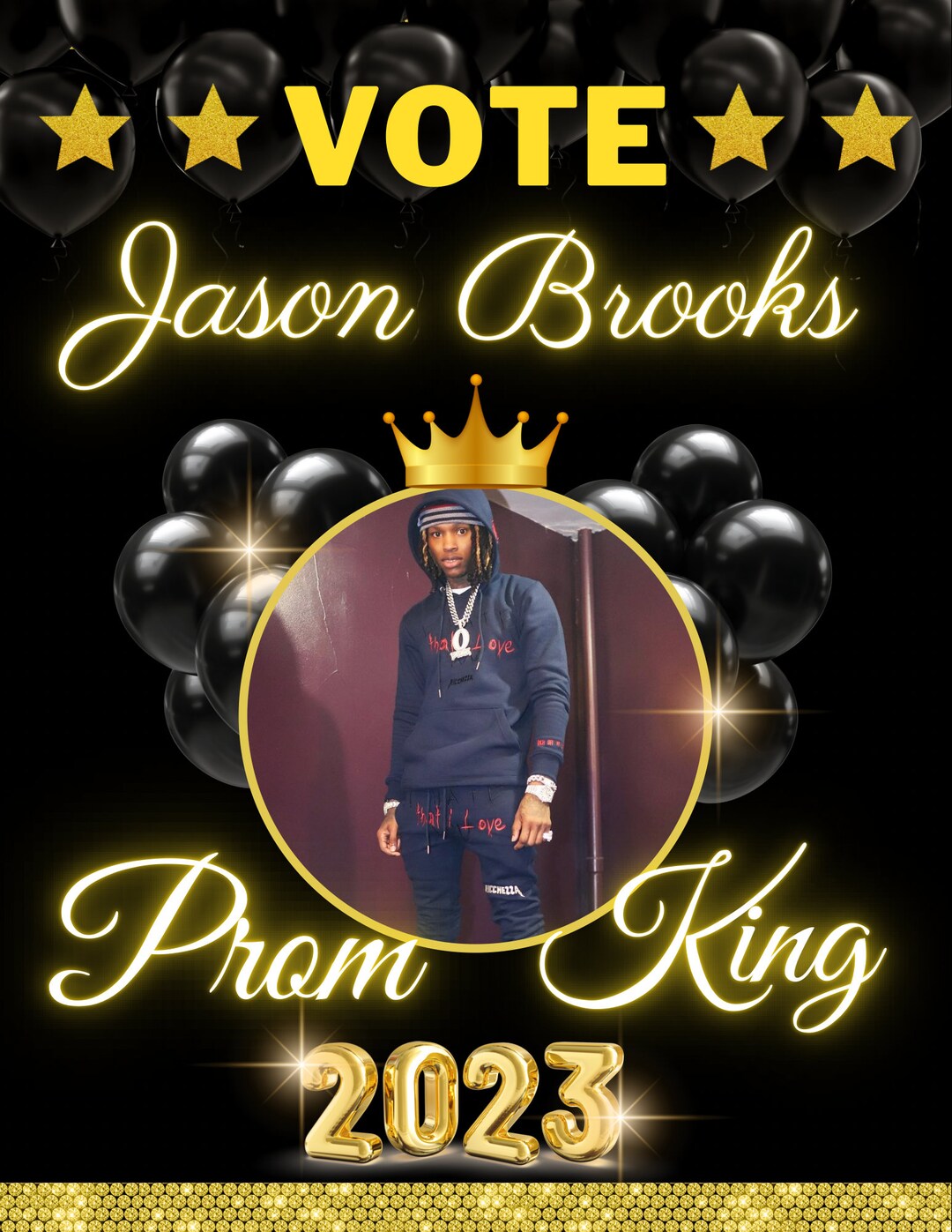 Vote Prom King, Prom Flyer, PROM Social Media Flyer, Lash Flyer, Sale ...