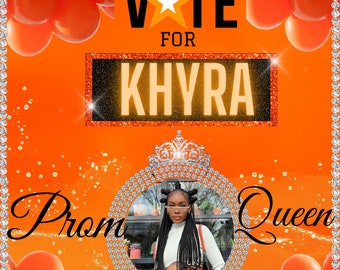 Prom Queen Template - Etsy UK