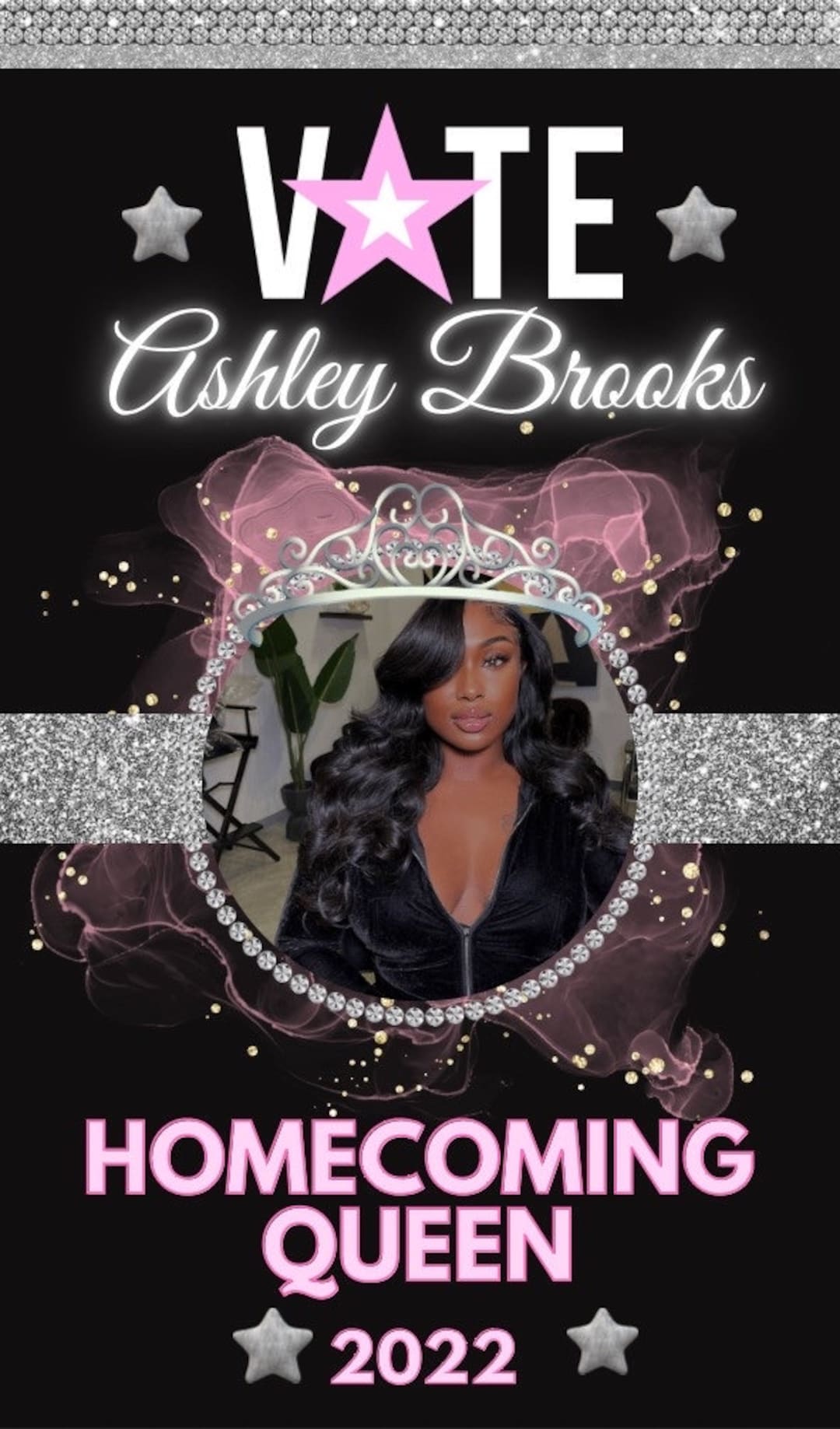 Vote Homecoming Queen, Homecoming , Prom , Birthday Flyer - Etsy