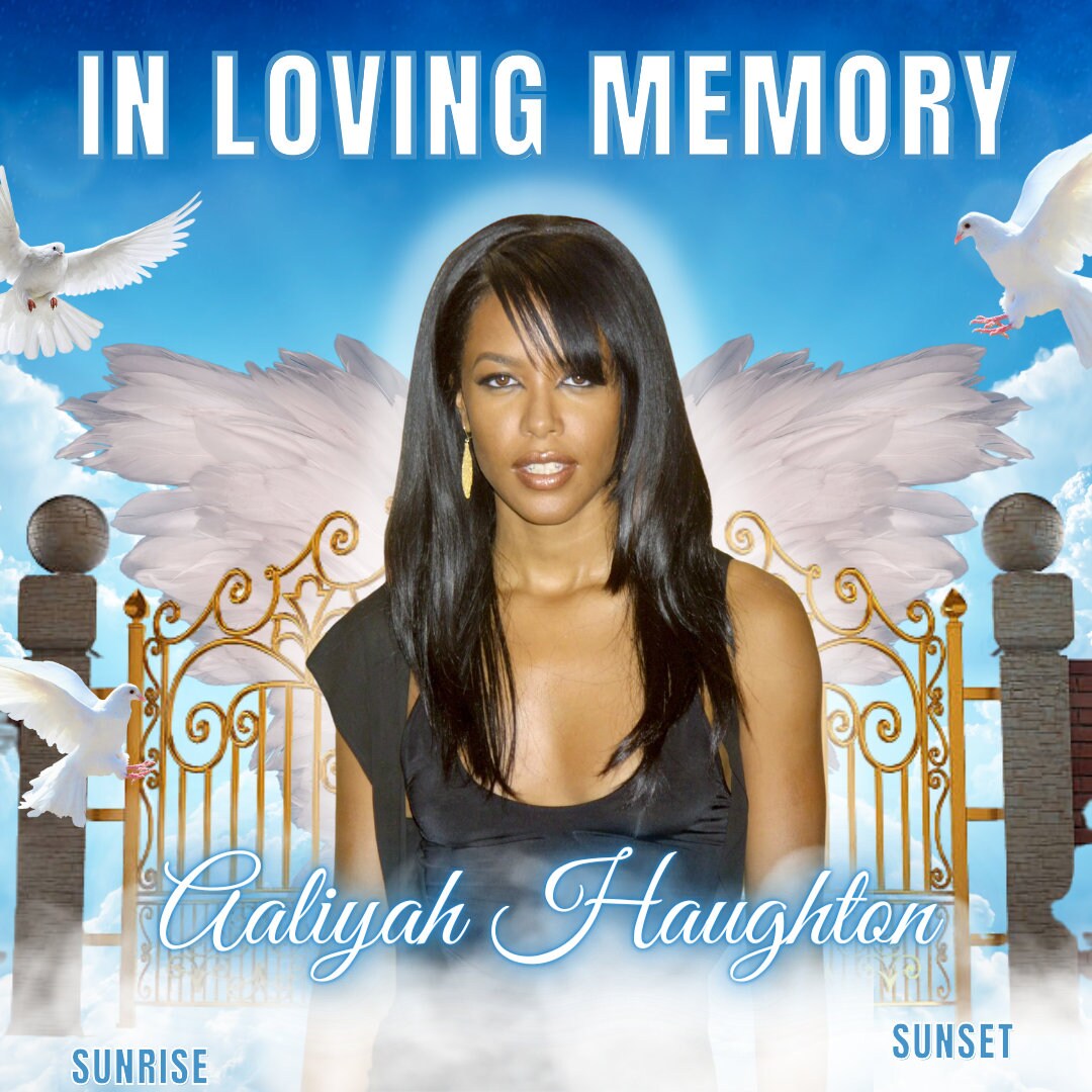 In Loving Memorial Design , RIP Memorial , Digital Download , Editable ...