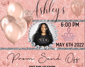 Prom Flyer, PROM Social Media Flyer, Lash Flyer, Sale Flyer, Hair Flyer ...