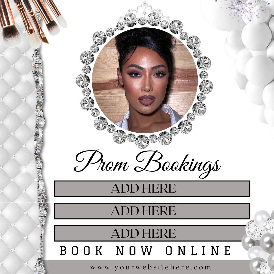 Prom Flyer, PROM Social Media Flyer, Lash Flyer, Sale Flyer, Hair Flyer ...