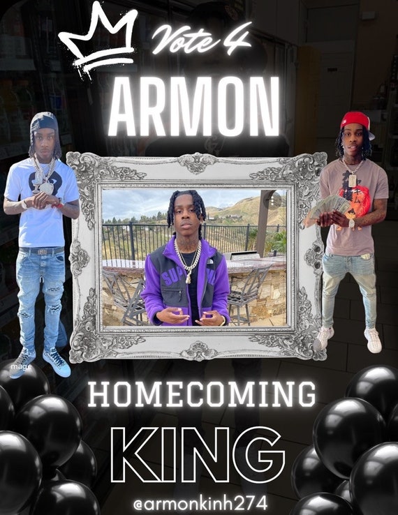 Homecoming King And Queen Flyer