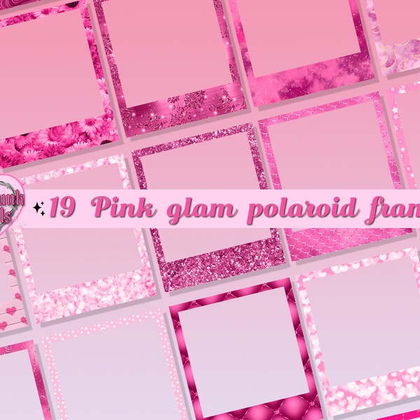 Pink Polaroid - Etsy