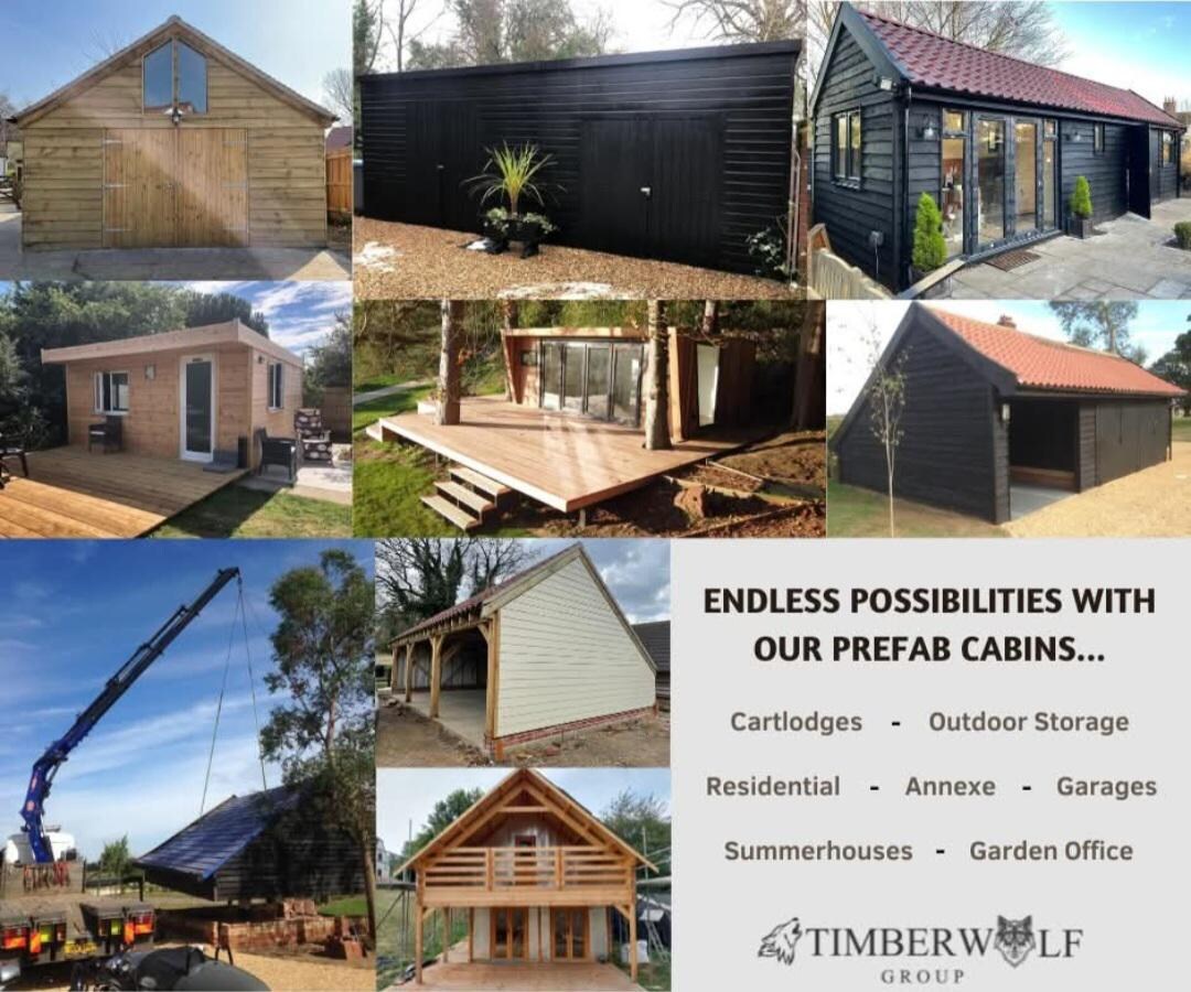 Prefab Garden Buildings. Annex, Studio, Garage, Airbnb. Custom Sizes ...