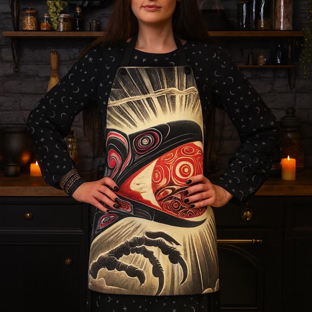 Raven Steals Sun Apron | Northwest Coast Tribal Art - Tlingit Artist ...