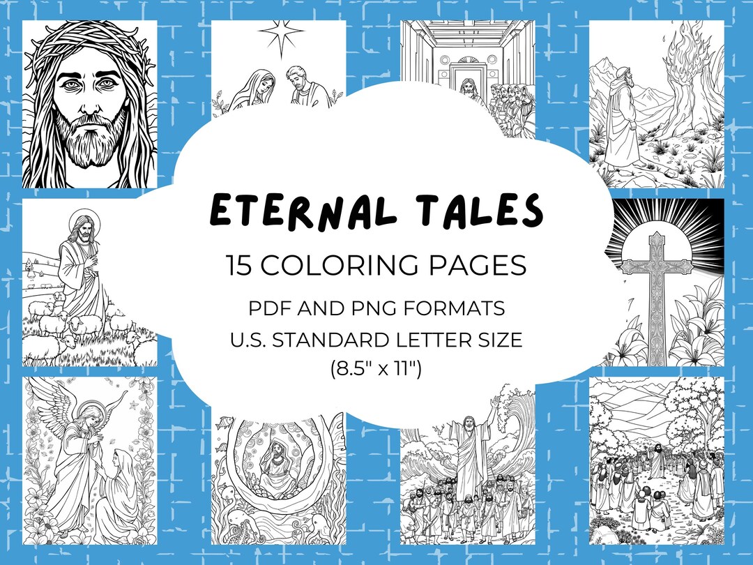 Bible Coloring Pages 15 Bible-themed Coloring Pages Christian Coloring ...