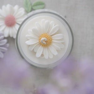 DAISY Jar Candle, SPRING Candle, Floral Scented Candles, Home Decor ...