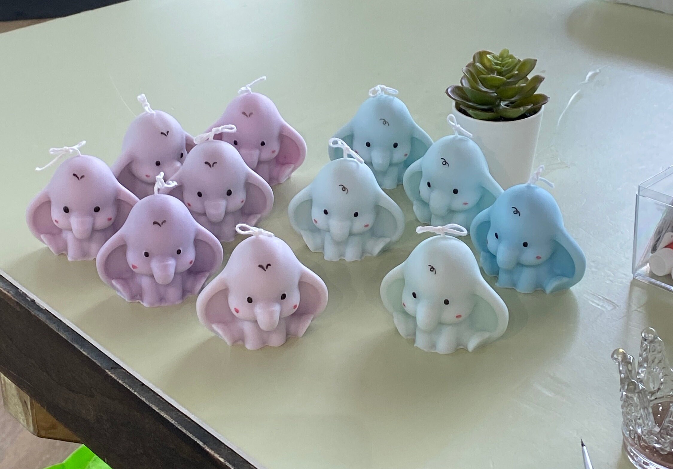 Elephant Candle, Realistic Candle Fragrance, Animal Decor Candle, Funny ...