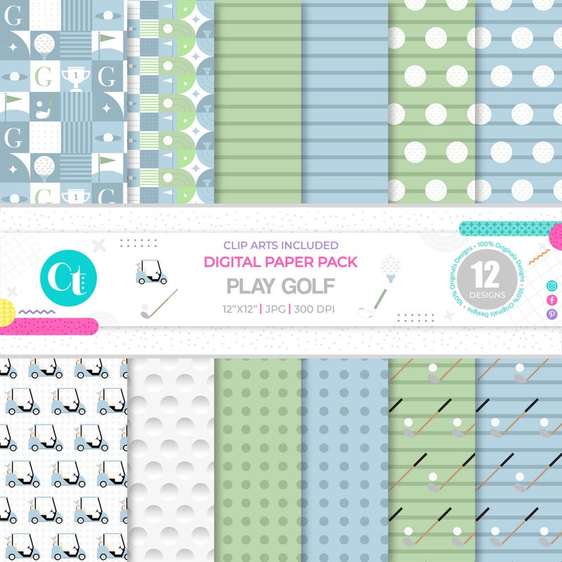 Golf Theme Wallpaper - Etsy