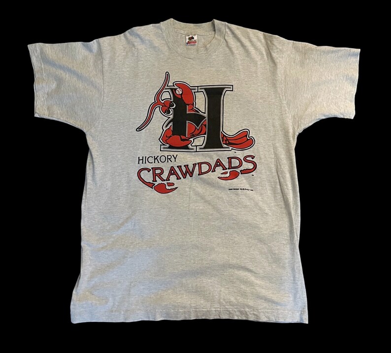 Vintage 1993 Minor League Baseball Hickory Crawdads Bimm Ridder/fruit ...