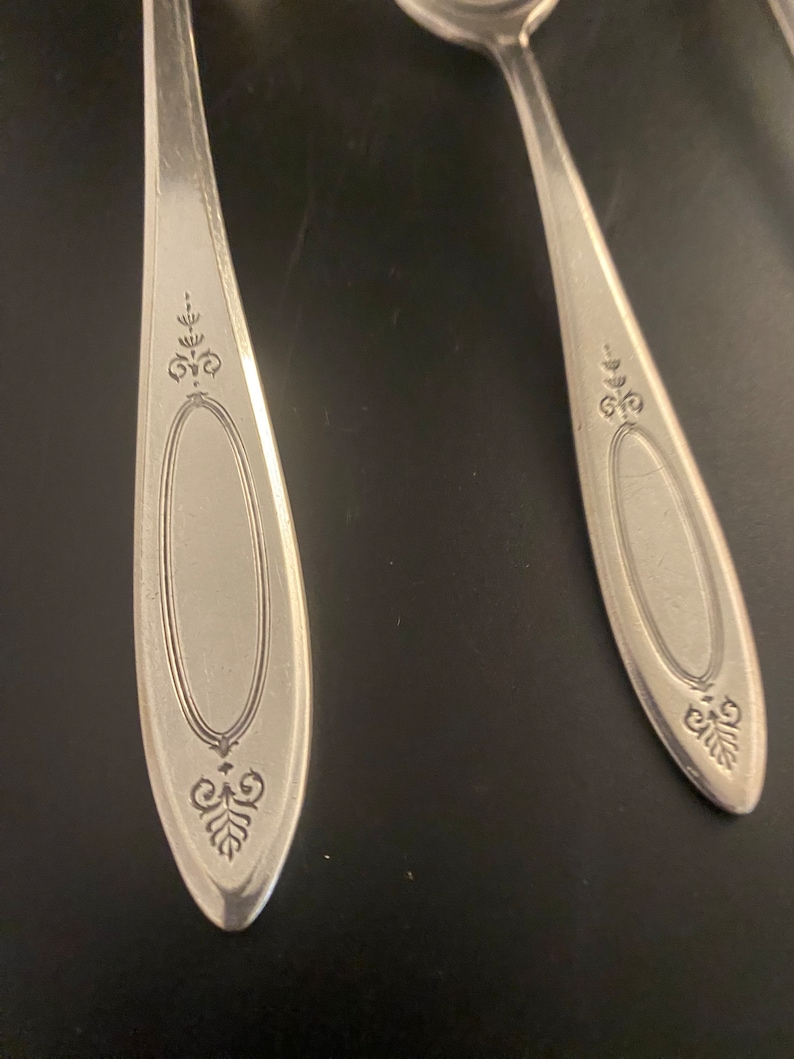 Adam Silverplate Flatware, 1917, From Community Plate, Individual and ...