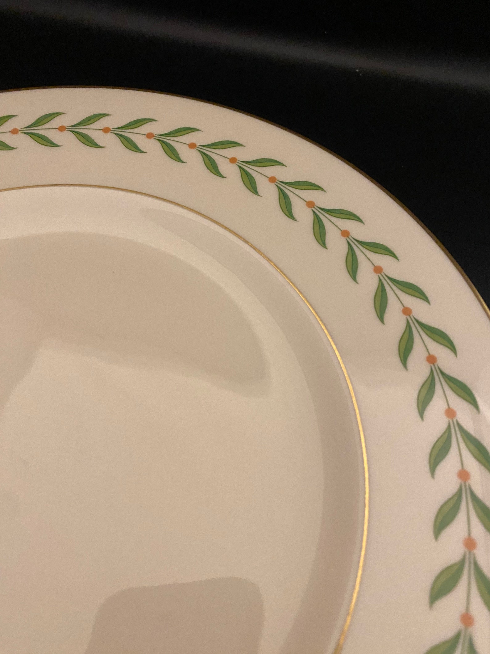 Greenwood by Syracuse Old Ivory Dinner Plates, Set of 2 - Etsy