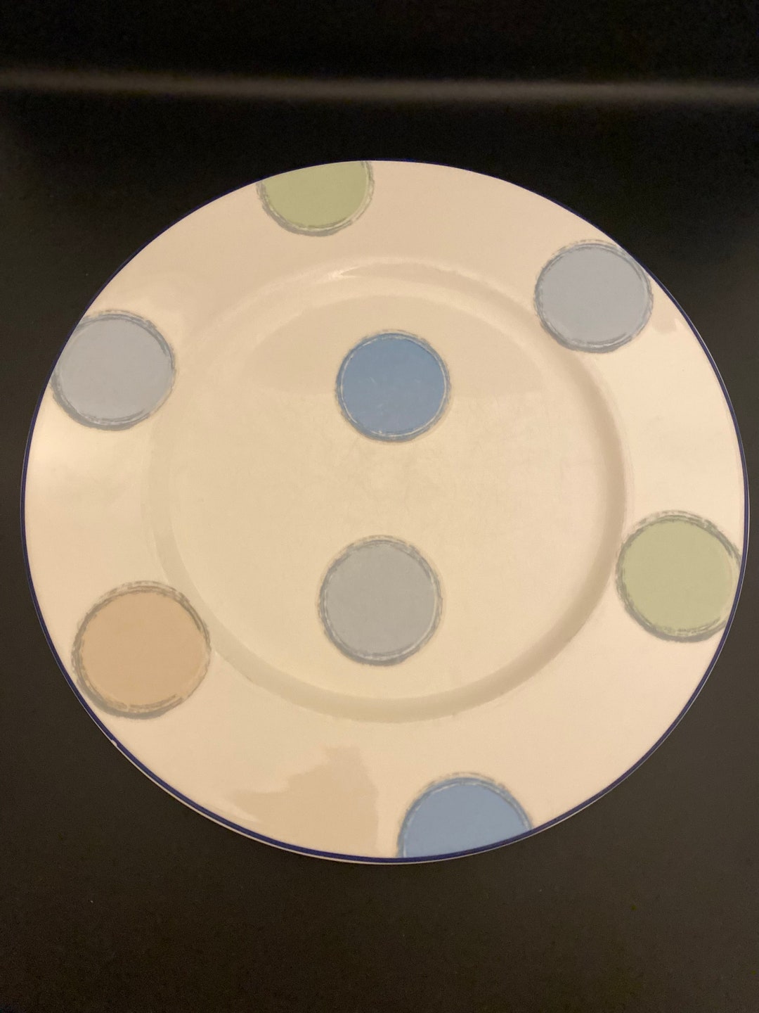 Noritake Java Blue, Dinner Plates, in Set of 3 Plates - Etsy