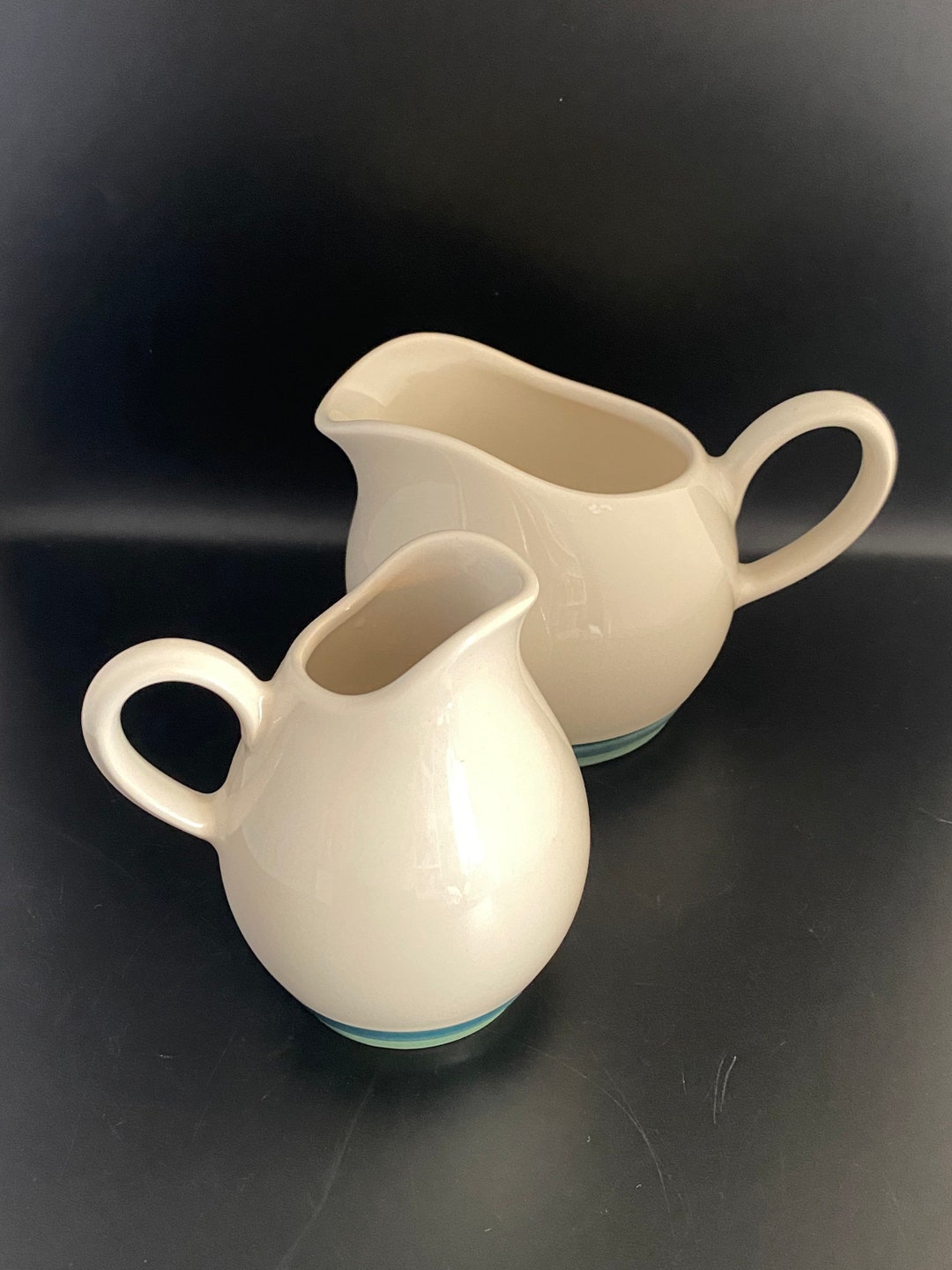 Set of 2 - Pfaltzgraff Stoneware Pitchers, "northwinds" - Etsy