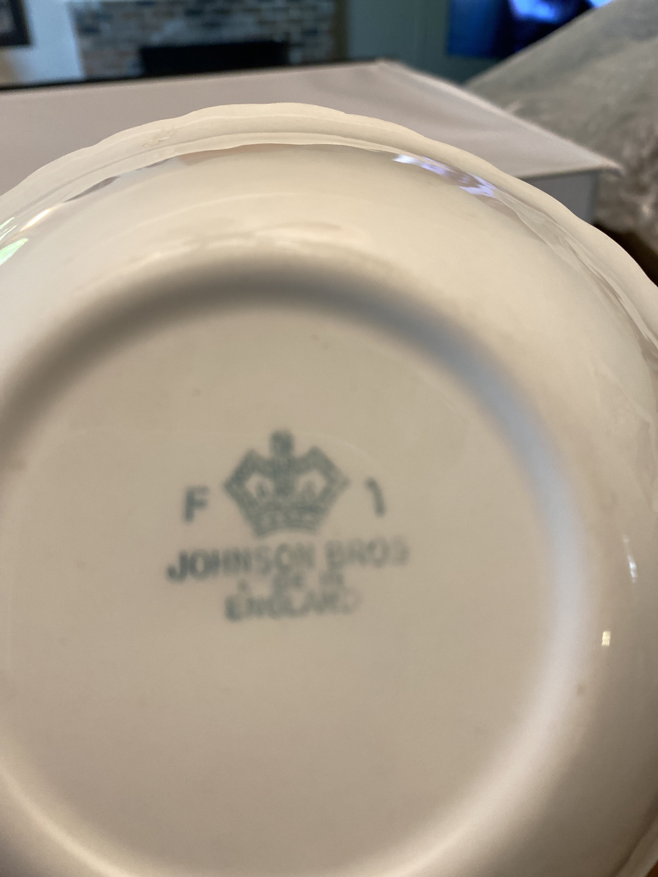 Johnson Brothers Regency snowhite 6 Square Cereal Bowl - Etsy