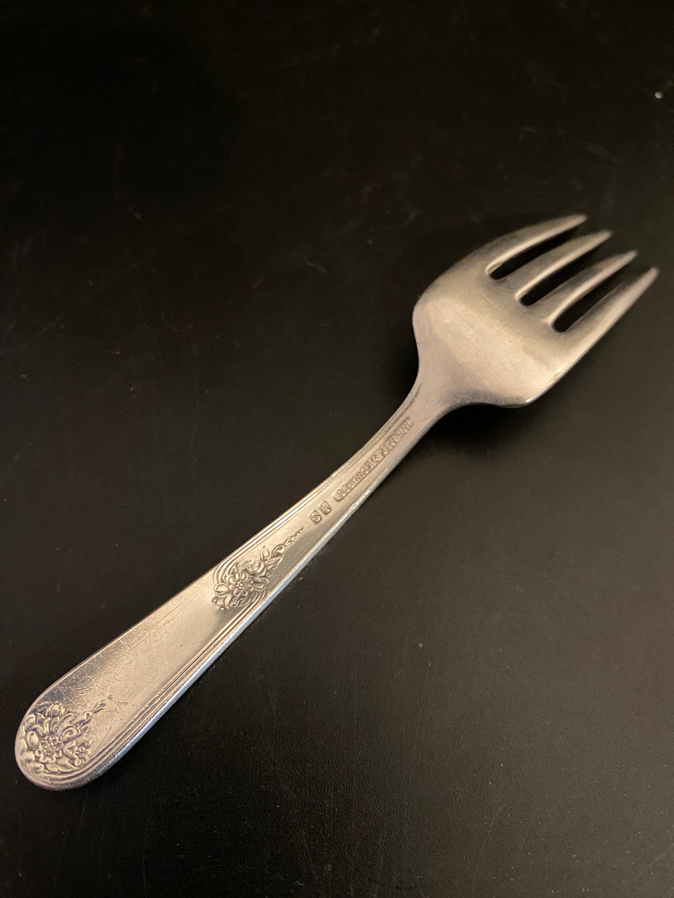 Silverplate "youth", 1940, by Holmes and Edwards, Child's Fork and ...