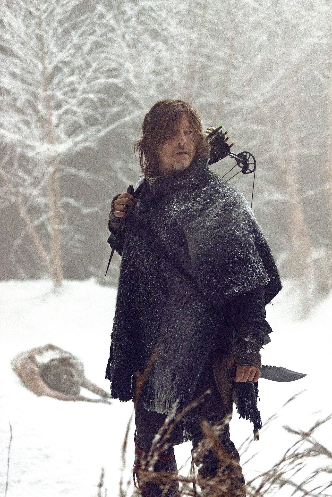 Daryl Dixon Poncho Motorcycle