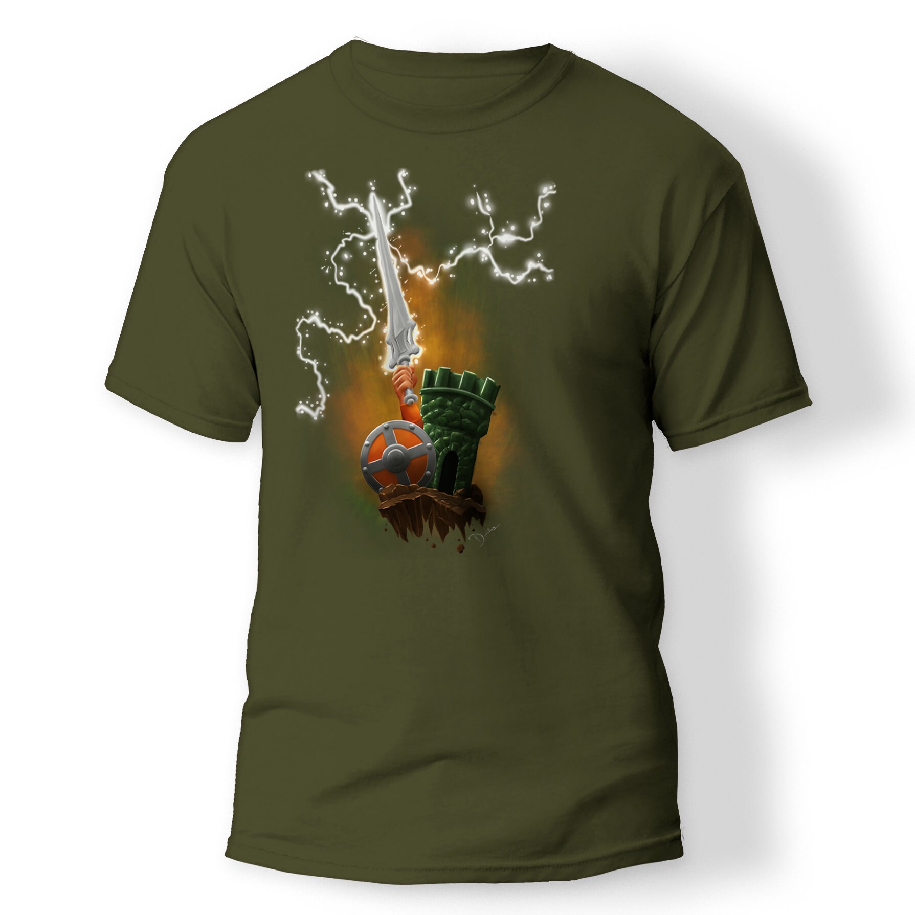 He-man T-shirt Masters of the Universe MOTU by the Power of - Etsy