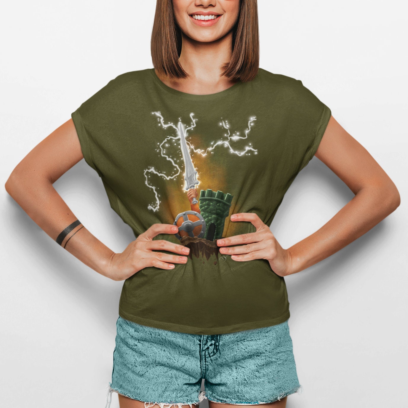 He-man T-shirt Masters of the Universe MOTU by the Power of - Etsy