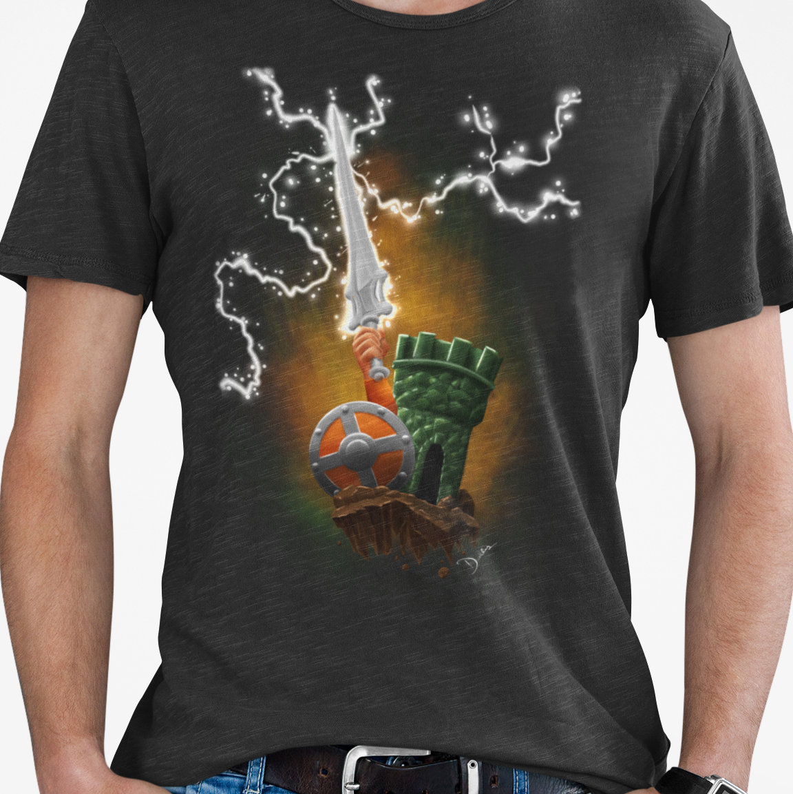He-man T-shirt Masters of the Universe MOTU by the Power of - Etsy