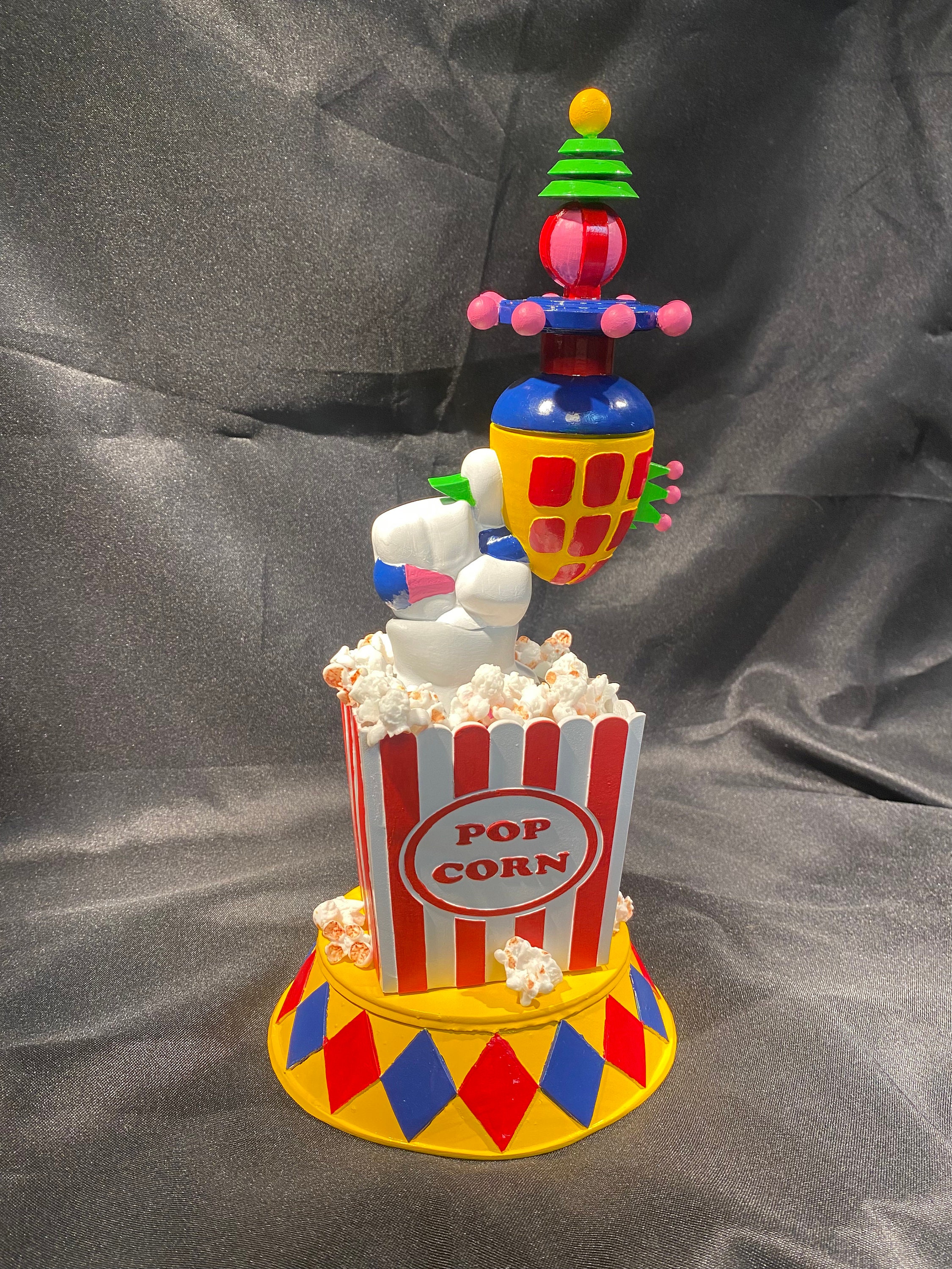 Killer Klowns Statue 80s Horror Outer Space Clown Popcorn Cotton Candy ...