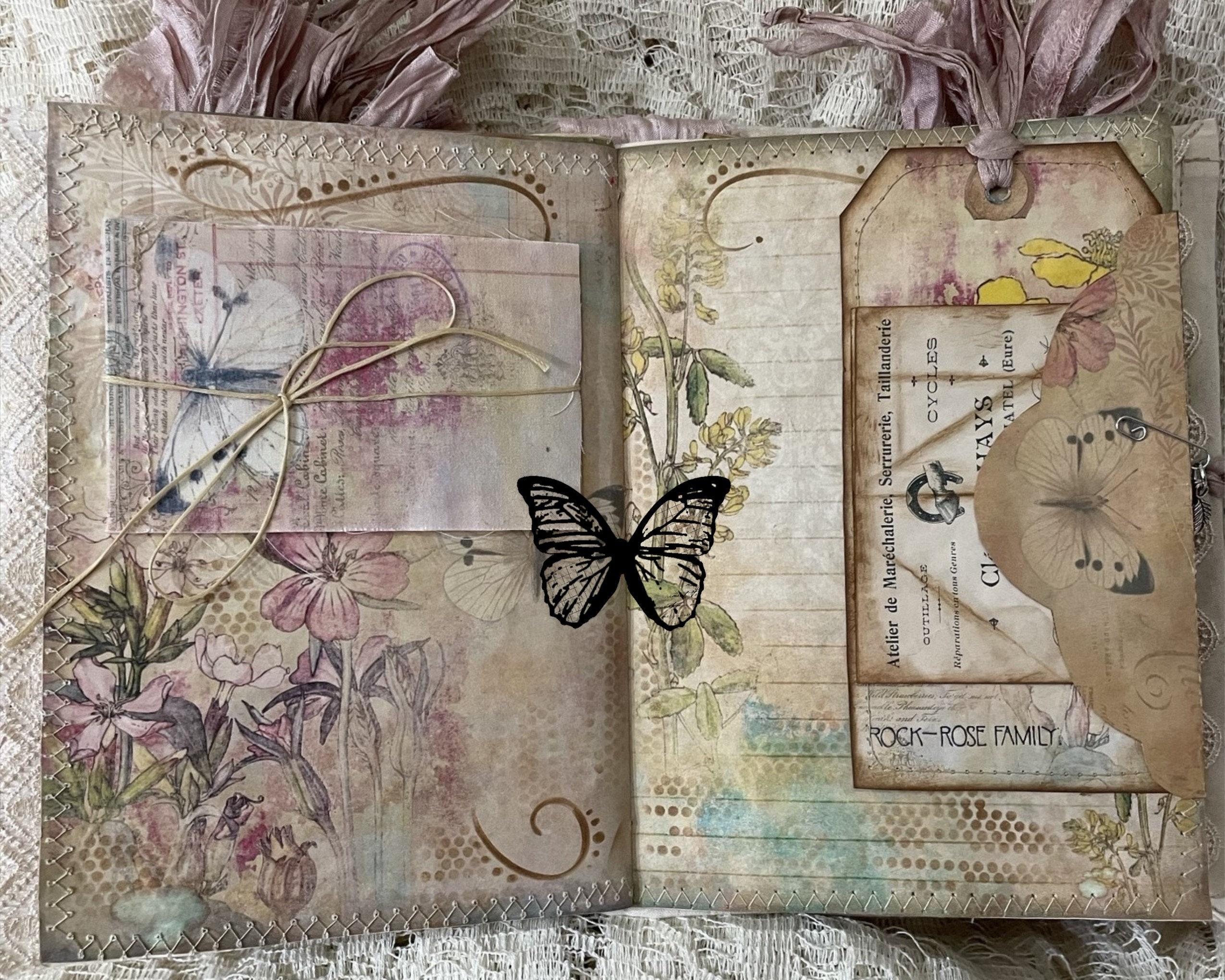 Spring Mist Junk Journal - Etsy