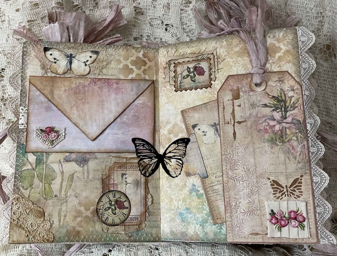 Spring Mist Junk Journal - Etsy