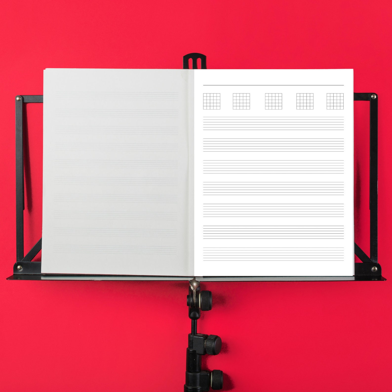 Printable Guitar Sheet Music Downloadable Guitar Tab Blank - Etsy