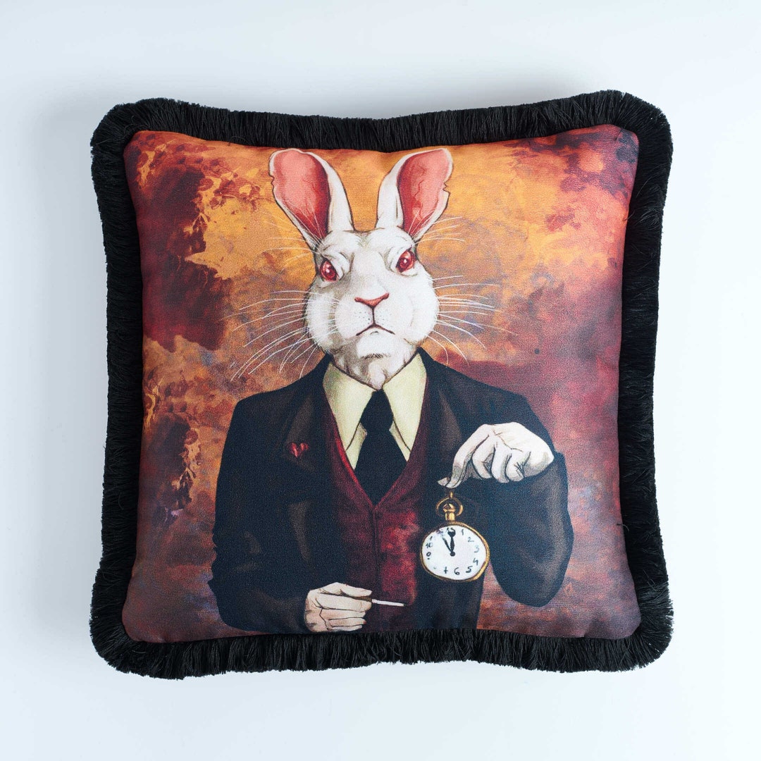 The Godfather Rabbit Cushion - Etsy