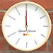 Christian Prayer Time Clock 10" Bamboo Frame Radio Controlled Wall ...