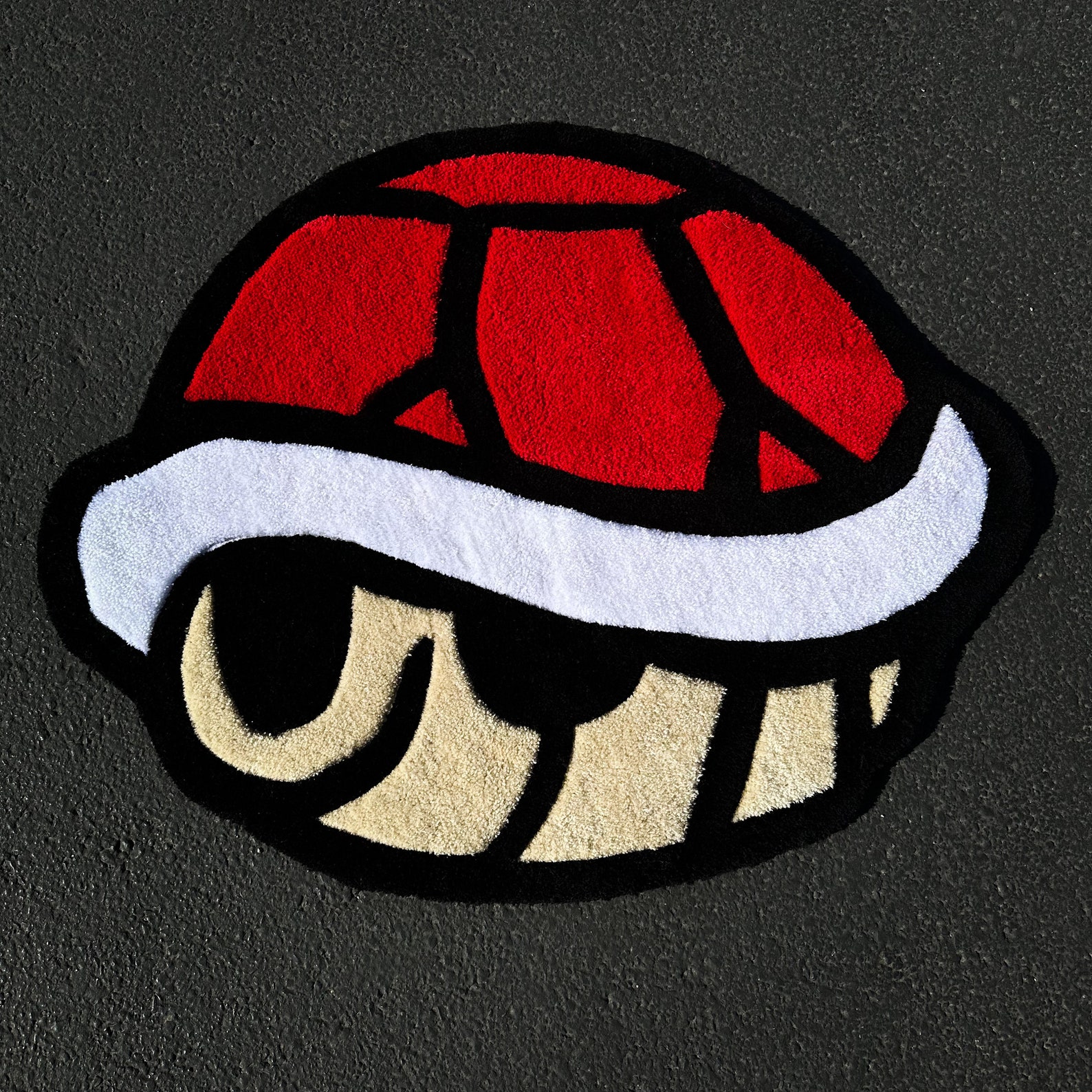 Custom Anime Handmade Cartoon Manga Red Seashell Turtle Rug - Etsy