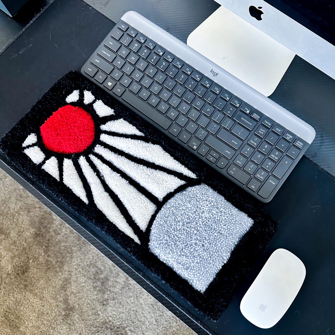Keyboard Custom Anime Warrior Wrist Rest Rug - Etsy UK
