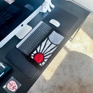 Keyboard Custom Anime Warrior Wrist Rest Rug - Etsy UK