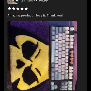 Skeleton Keyboard Custom Anime Cartoon Wrist Rest Rug - Etsy