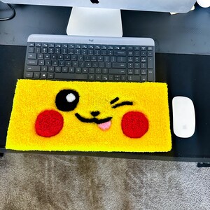 Yellow Squirrel Keyboard Custom Anime Cartoon Wrist Rest Rug - Etsy