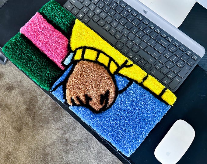 Angry Fist Meme Custom Keyboard Wrist Rest Rug - Etsy