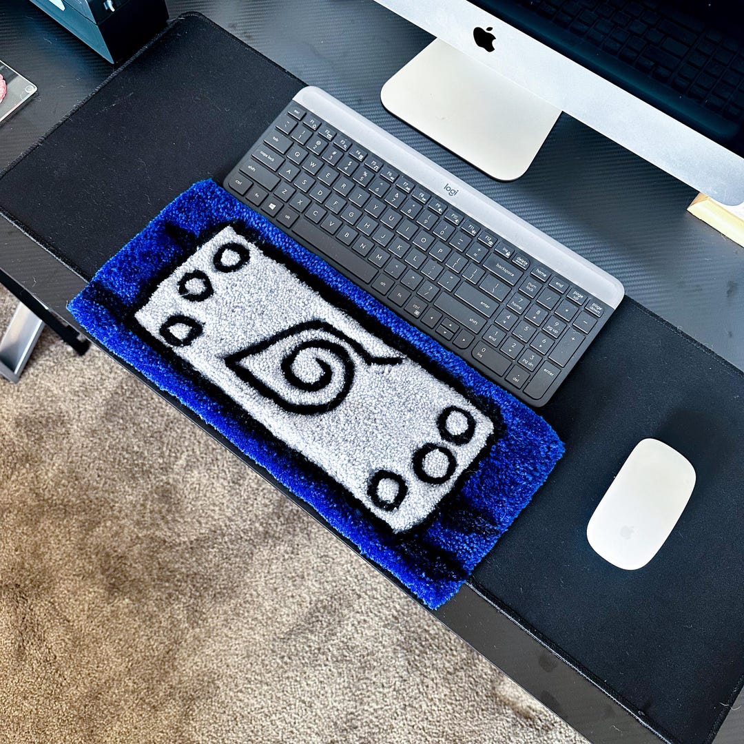 Keyboard Custom Ninja Warrior Anime Cartoon Wrist Rest Rug - Etsy