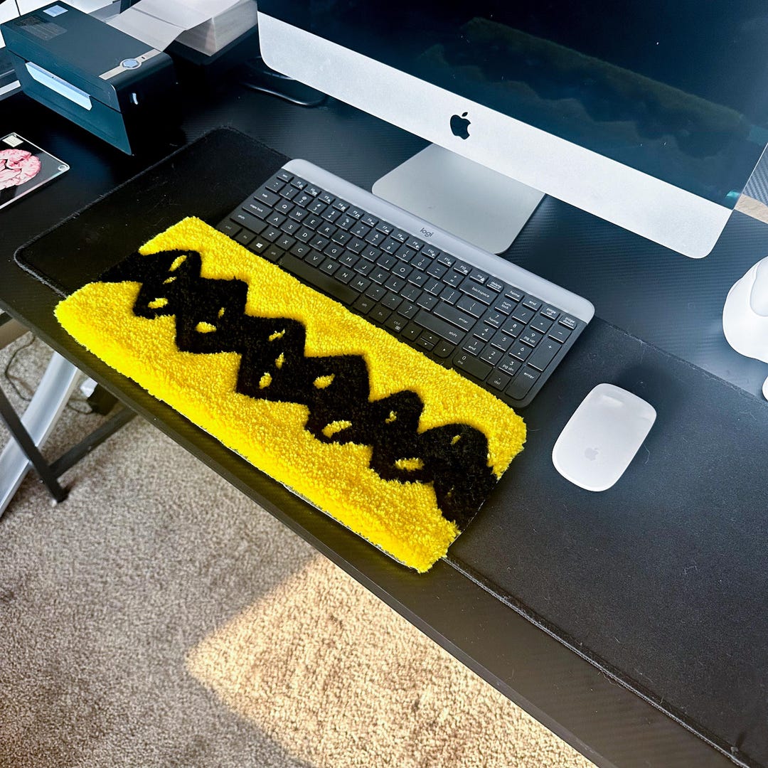 CB Comic Cartoon Custom Keyboard Wrist Rest Rug - Etsy