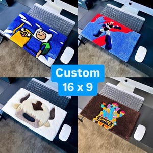 Custom Wrist Rest Keyboard Computer Rug - Etsy