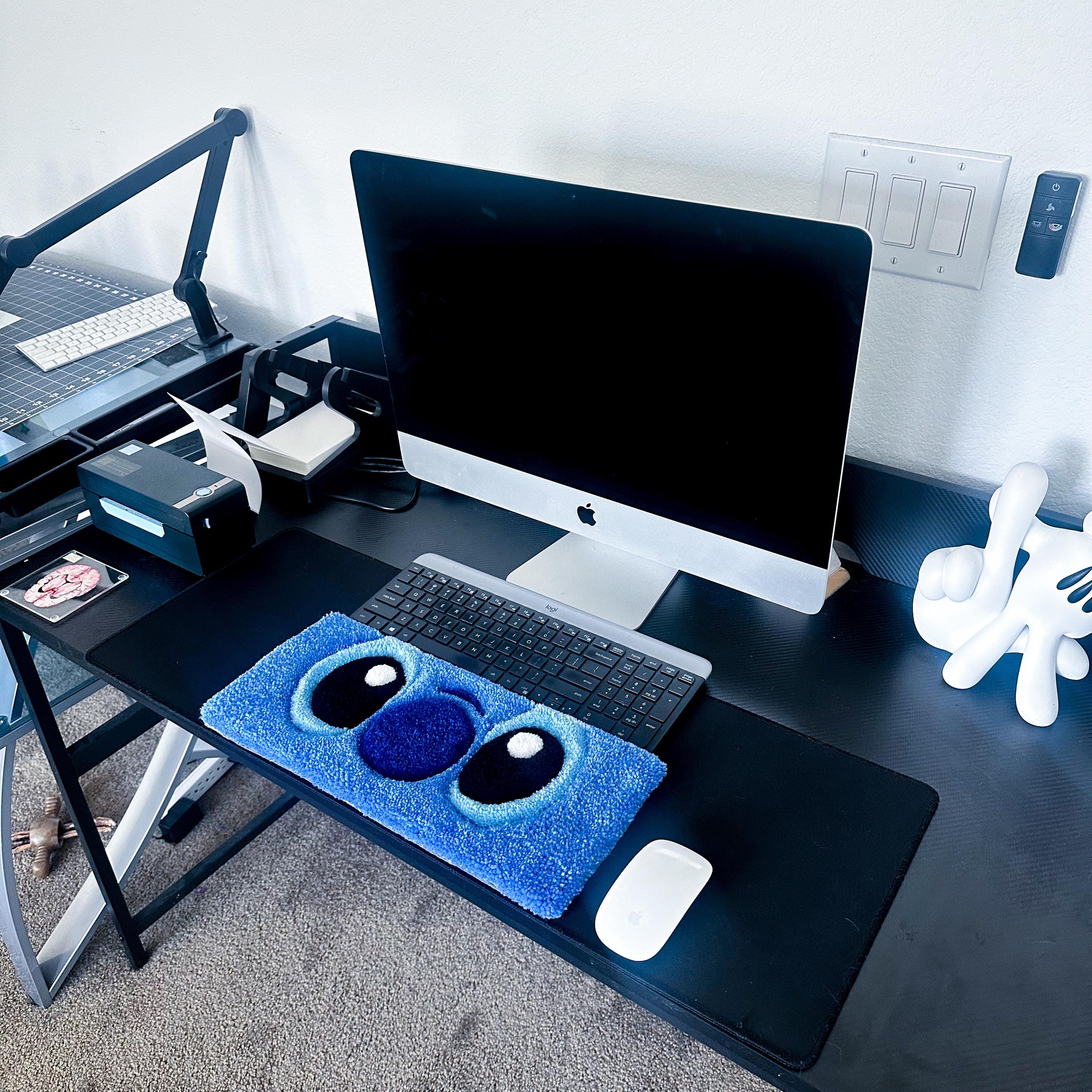 Blue Alien Movie Custom Keyboard Wrist Rest Rug - Etsy