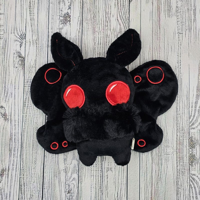 Moth Man Cryptid Plush - Etsy