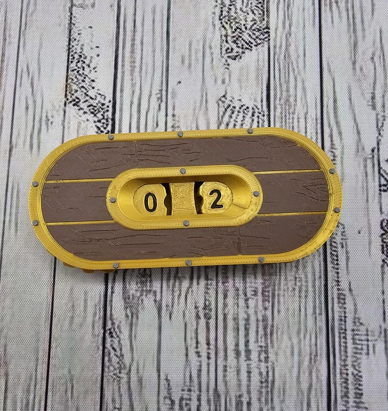 3D Printed Health Tracker, Role Playing Games, Tabletop Game Accessory ...