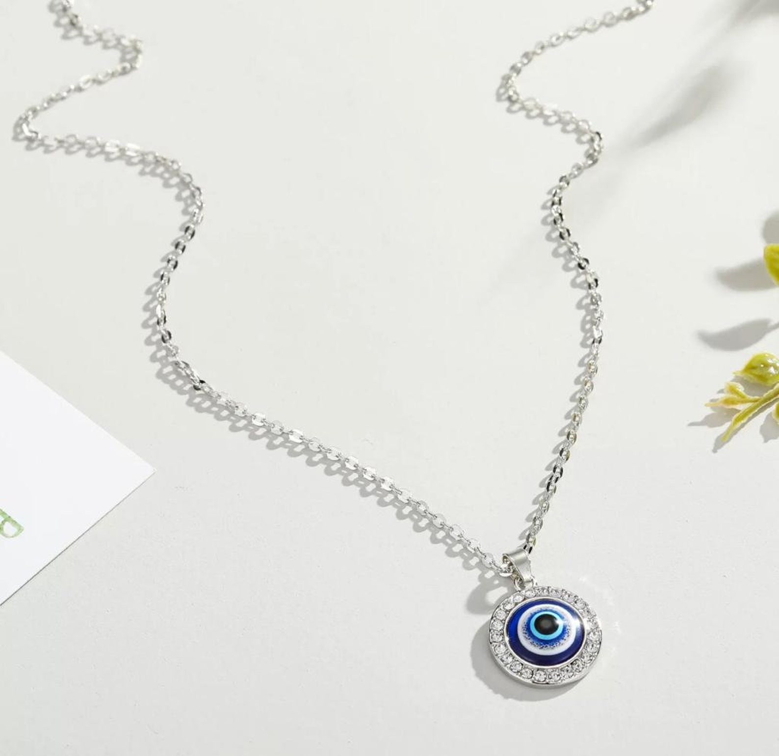 New Fashion Evil Eye Pendant Jewellery Gold and Silver Colour - Etsy