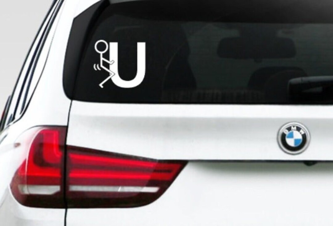 F U Vinyl Decal - Etsy