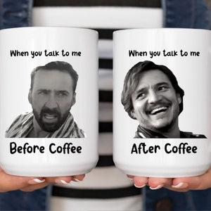 Nicolas Cage and Pedro Pascal Mug - Etsy