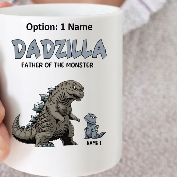 Coffee Cup With Godzilla - Etsy